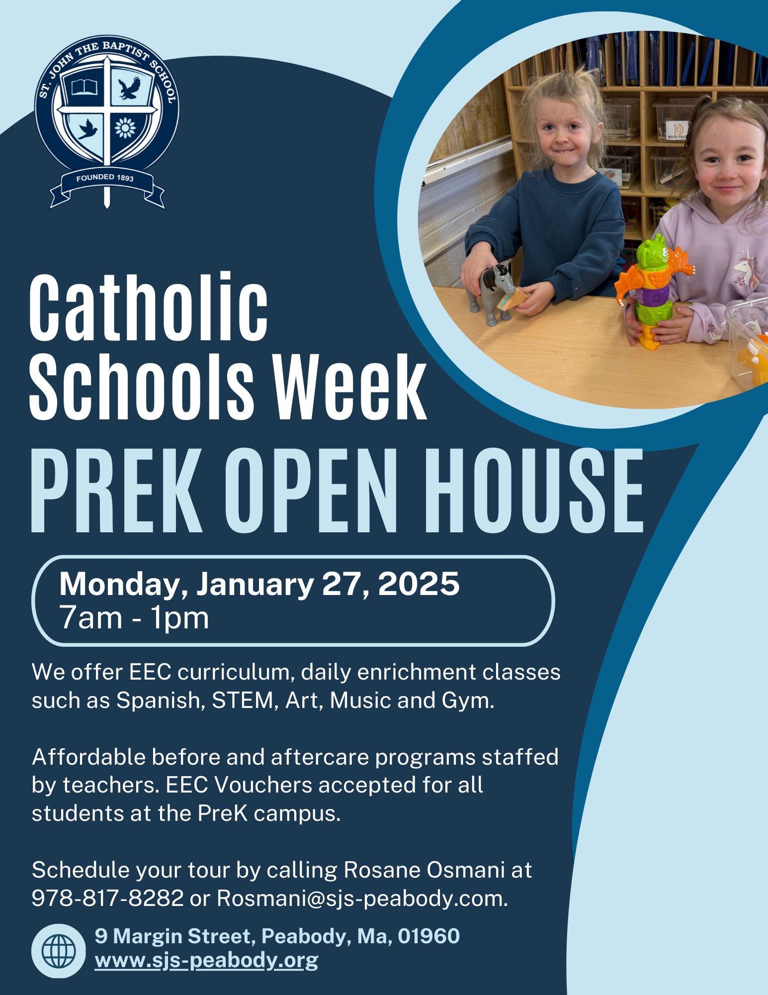 School Calendar - St John the Baptist School